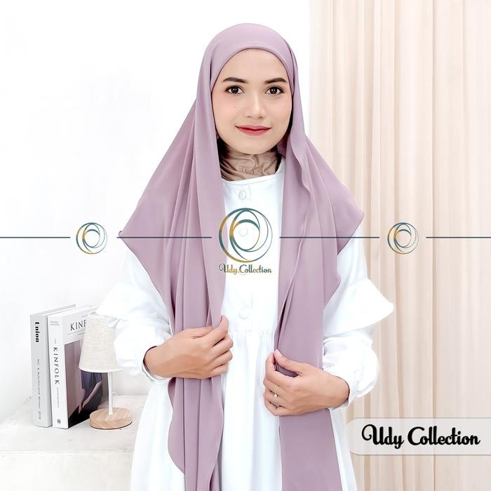 Jual Hijmi- UDY - Hijab Pashmina Inner Instan Oval Daily Jersey Spandek ...