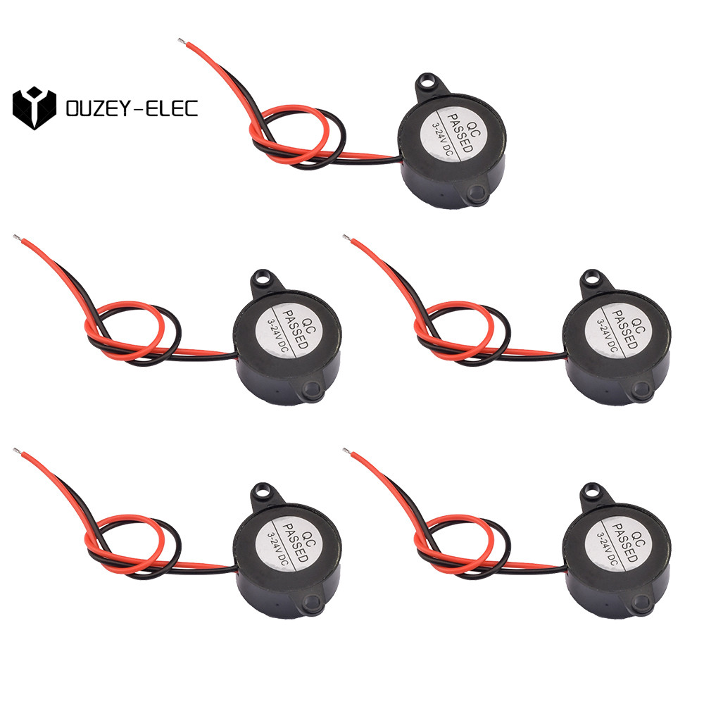 Jual 90dB Active Buzzer High-decibel SFM-20B DC3-24V Continuous Sounder ...