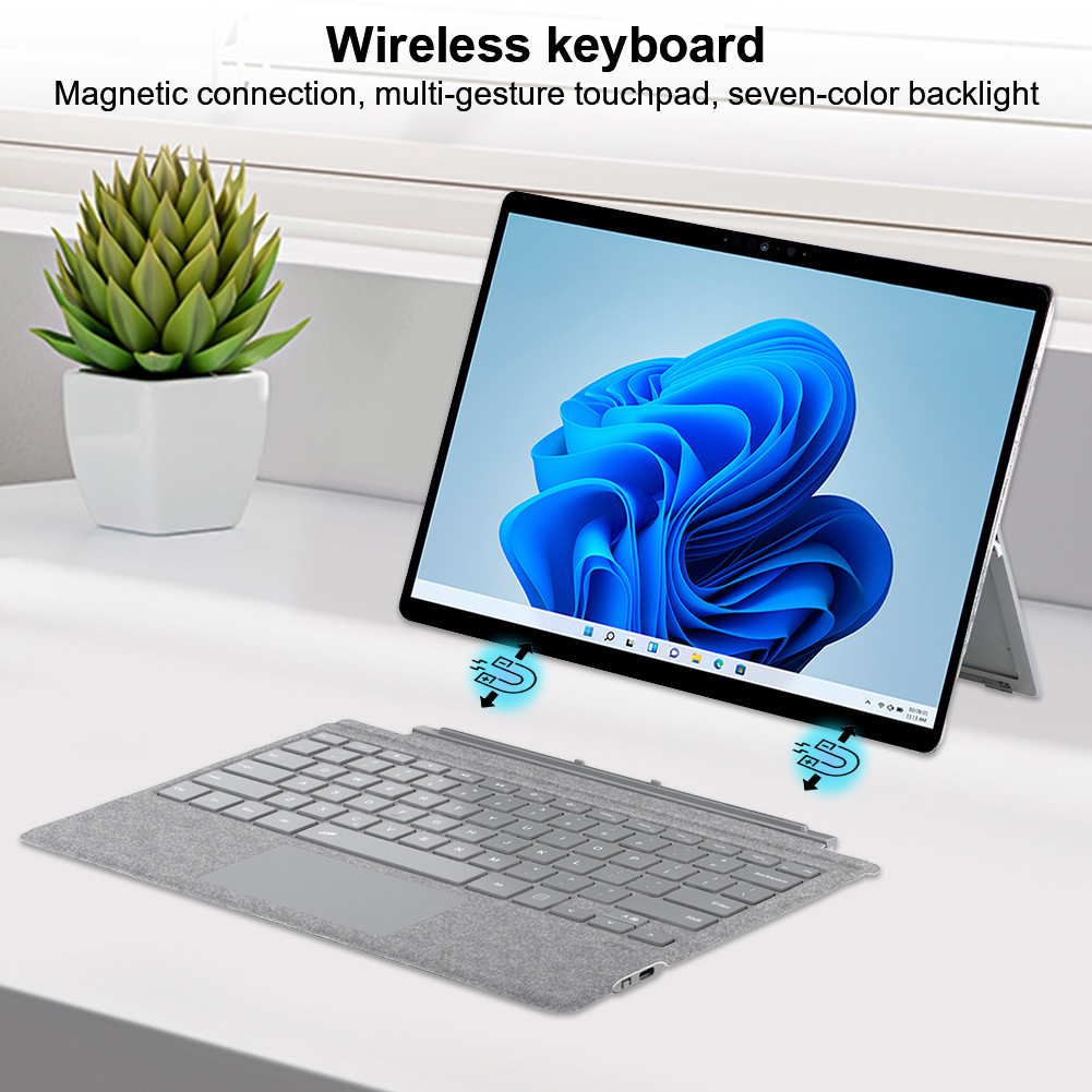 Jual Wireless Trackpad Keyboard For Microsoft Surface Pro 3/4/5/6/7/7 ...