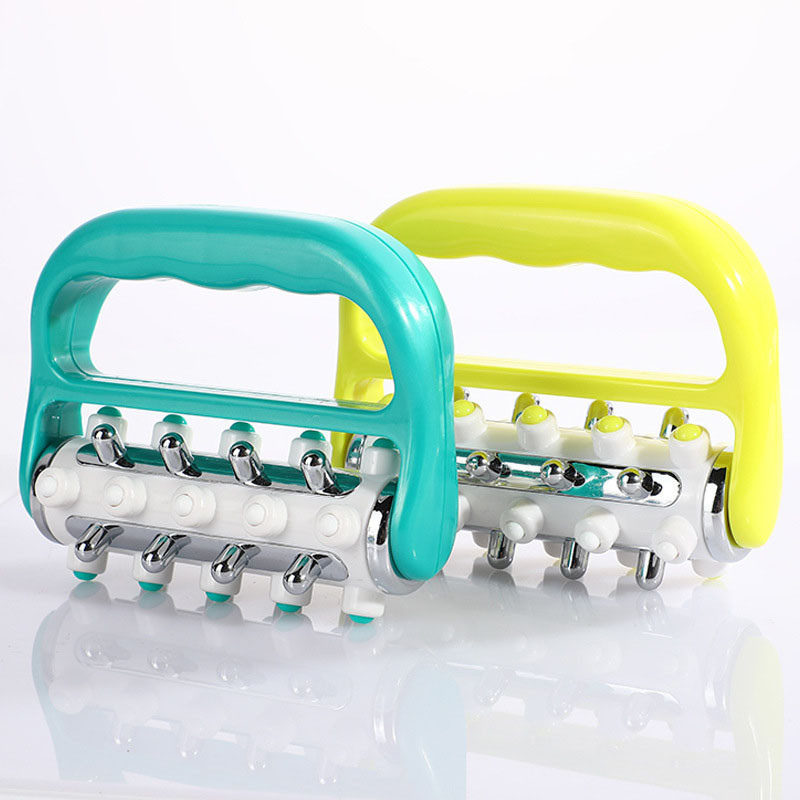 Jual Electroplated Roller Massager Portable Anti Cellulite Relief Fat ...