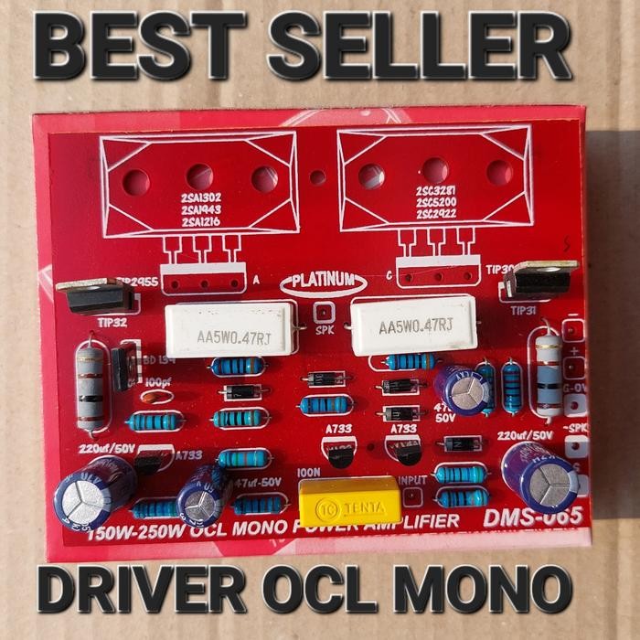 Jual Mantap- kit pcb modul driver power ampli amplifier mono 150w 200w ...