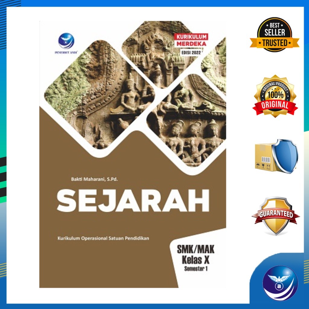 Jual Penerbit Andi - Buku Puske - Sejarah Indonesia SMK Kelas 10 ...