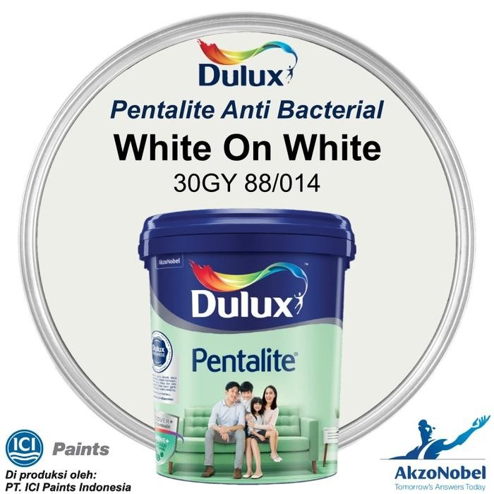 Jual Senja_Craft Cat Dulux Pentalite 20 Lt - White On White 30Gy 88/014 ...
