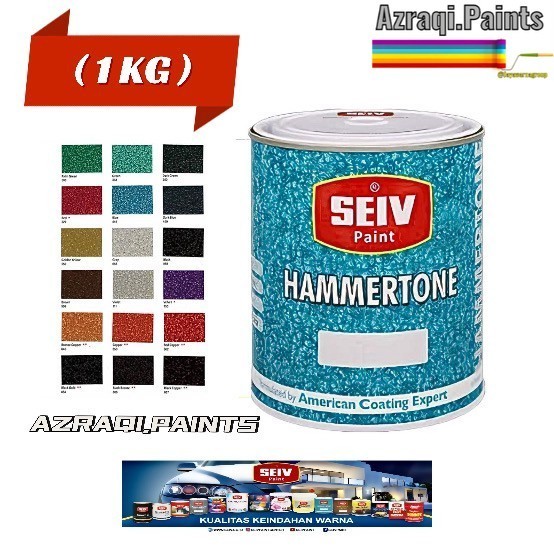 Jual Senja_Craft Seiv Hammertone Cat Tahan Panas ( 1 Kg ) | Shopee ...