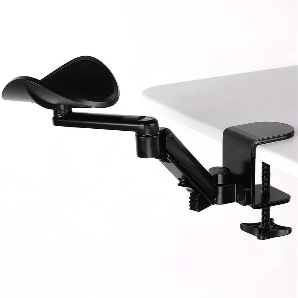Jual New!!! Arm Rests Ergonomic Arm Rest Rotating Computer Desk Arm ...