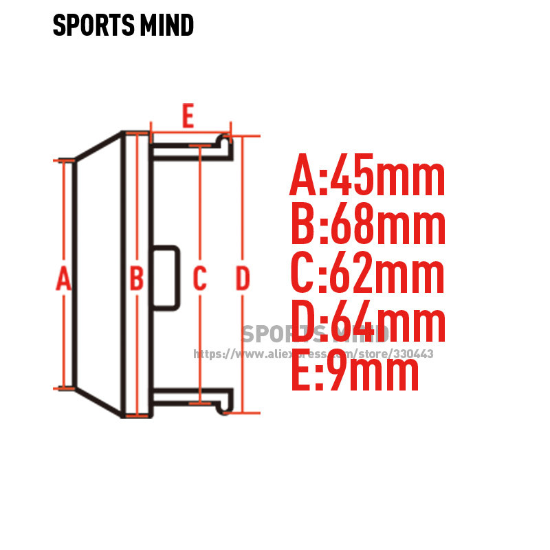 Jual 4PCS/lot 68MM Car Wheel Center Hub Caps for XXR Emblem Logo CE28 ...