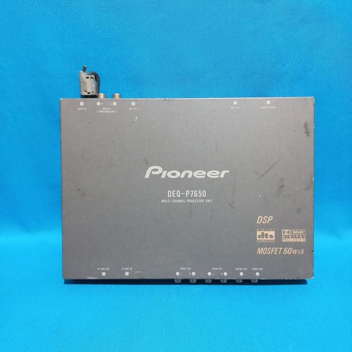 Jual Pioneer DEQ-P7650 MULTI-CHANNEL PROSESOR DOLBY DTS | Shopee Indonesia