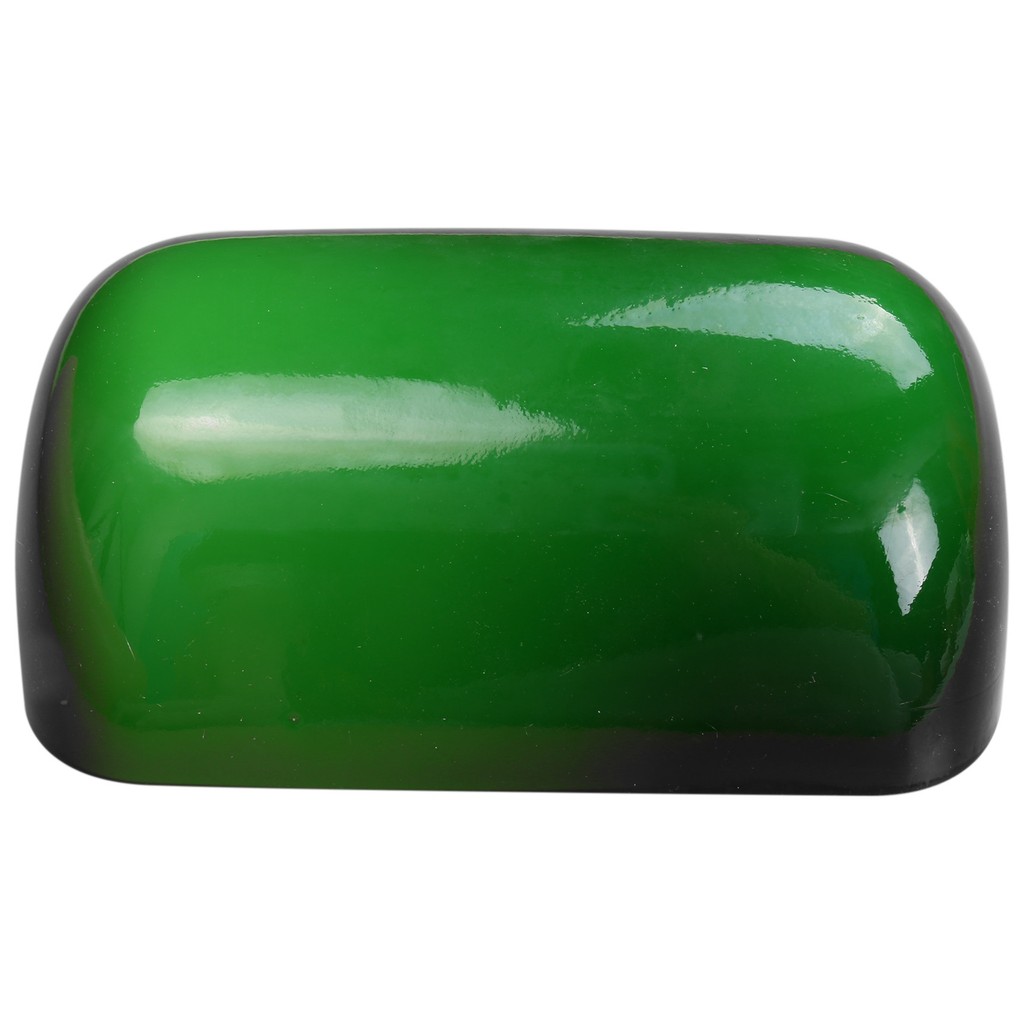 Jual Newest Green color GLASS BANKER LAMP COVER/Bankers Lamp Glass ...