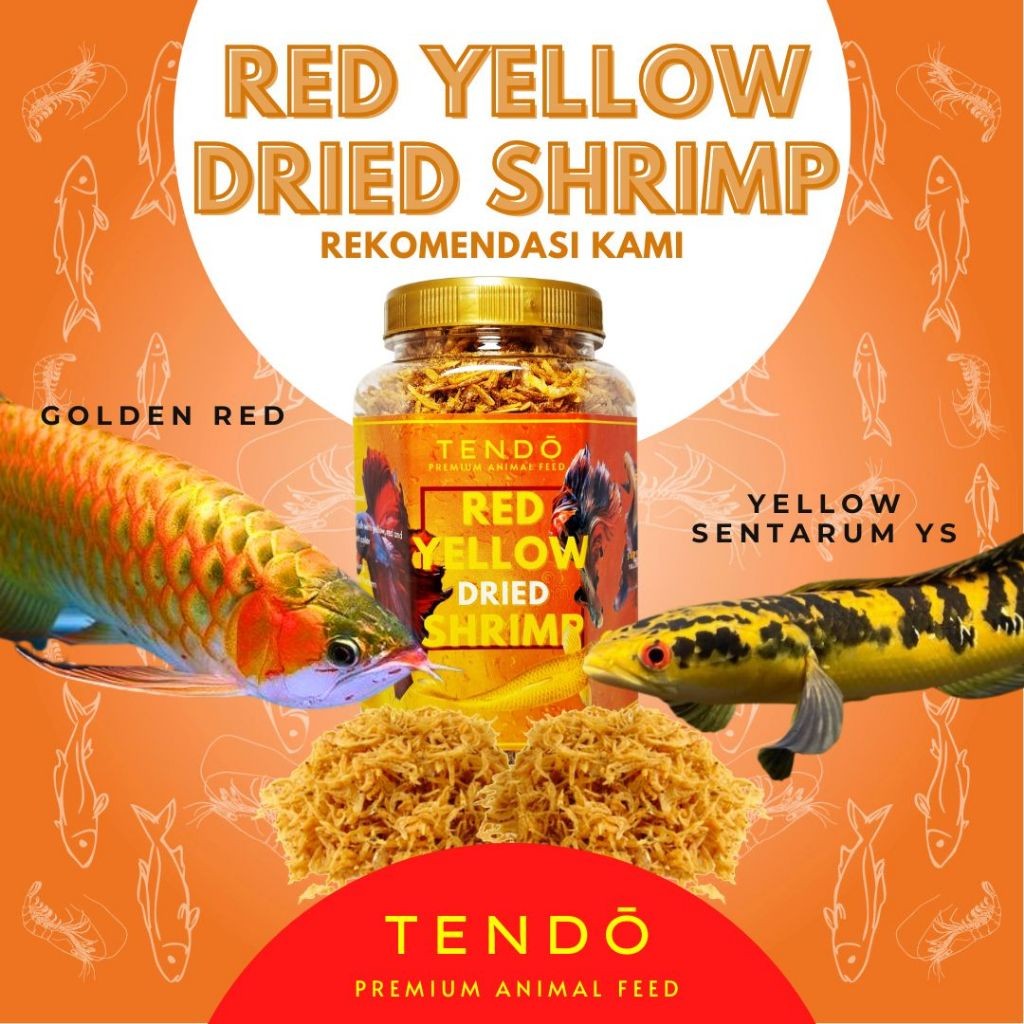 Jual Udang Kering Pakan Ikan Chana Pakan Channa Maru YS Predator Reptil ...