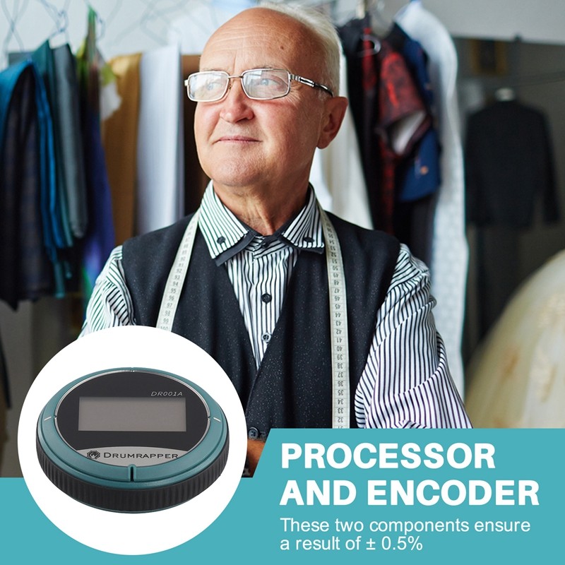 Jual LCD Digital Meter Electronic Tape Measure Digital Mesuring Curve ...