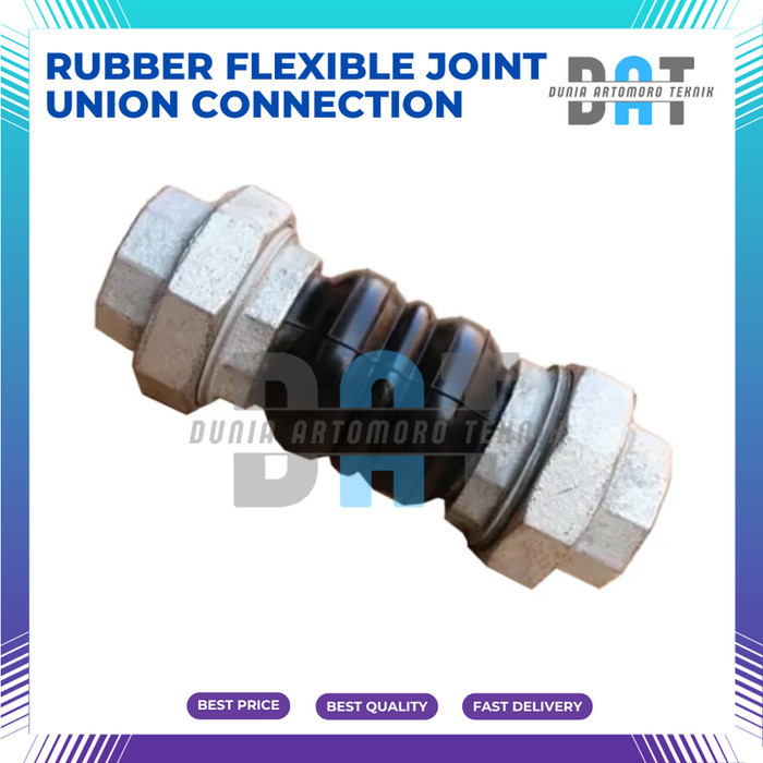 Jual Unik 1 1/4" Rubber Flexible Joint Twinflex Watermur Drat Union ...