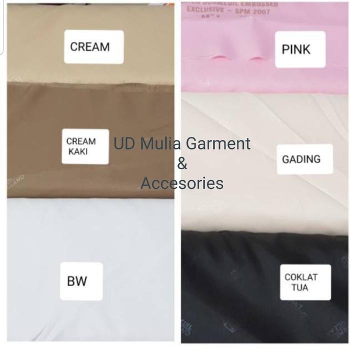 Jual Rawman- Saten Furing Dormil England Halus & Dingin Lebar 150Cm ...