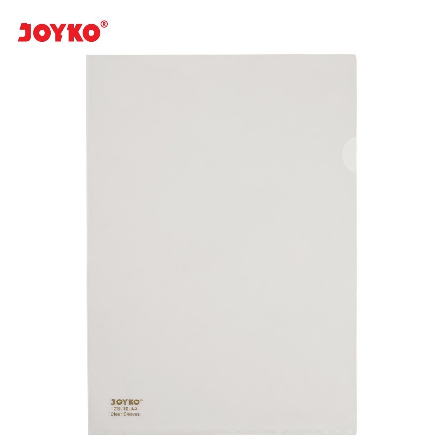 Jual JOYKO CLEAR SLEEVE HOLDER A4 / MAP BENING TRANSPARAN CS-10-A4 ...