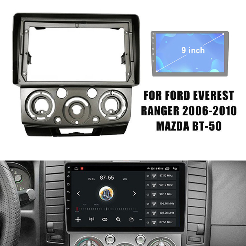 Jual Frame Panel Ford Everest Ford Ranger Android 9 inch Universal ...