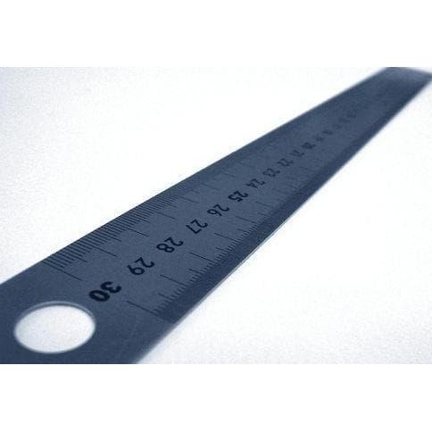 Jual Penggaris Besi 30CM Combo Metal Ruler - Mistar Besi - Jidar Besi ...