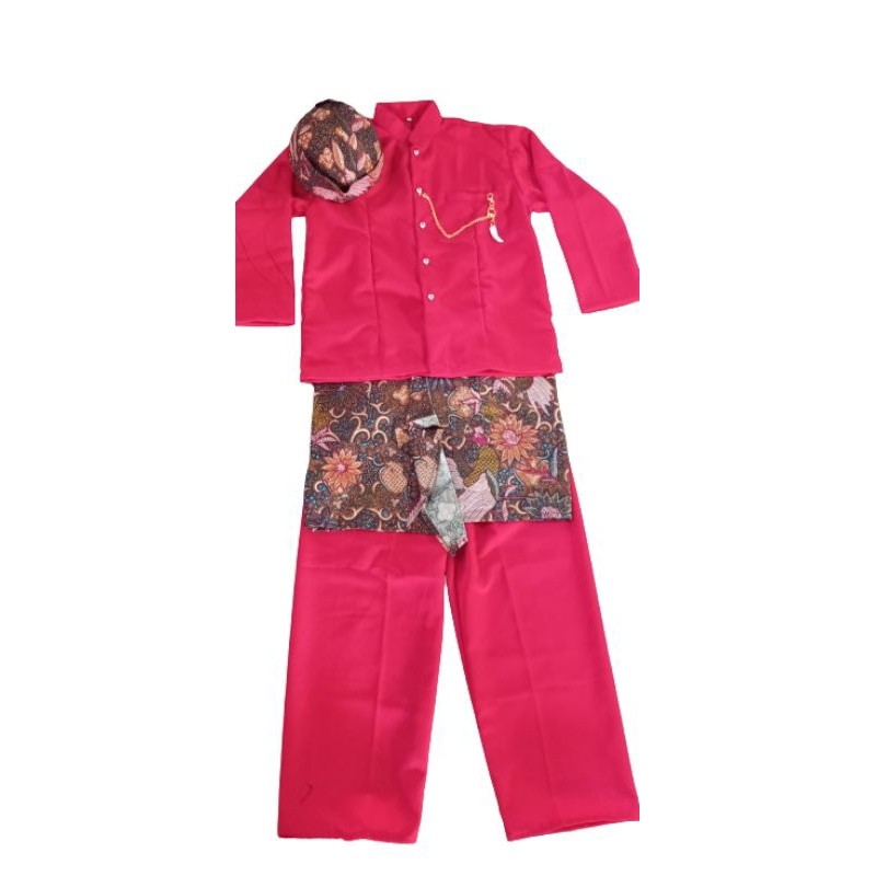Jual BAJU ADAT JAWA BAJU BASOFI ANAK BAJU KARNAVAL BAJU JAWA TIMUR ANAK ...