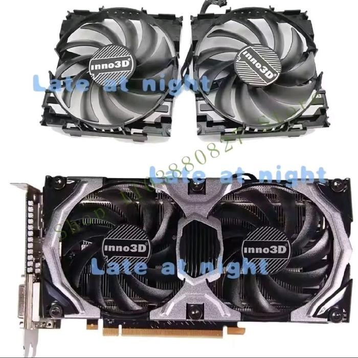 Jual Tempur - Fan kipas Vga inno3d Gtx 1060 6g X2 970 Extreme edition Cf12915S 4pin | Shopee ...