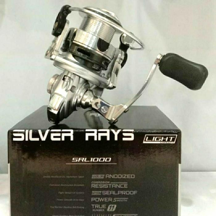 Jual Reel Tridentech Silver Rays Light New Series - 1000 Power Handle | Shopee Indonesia