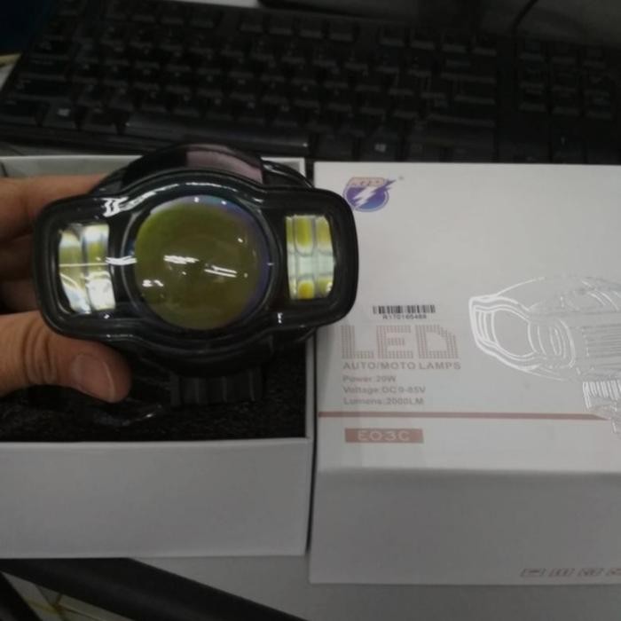 Jual LAMPU SOROT CREE LED PROJECTOR RTD 9V-85V 20W ORIGINAL RTD SATUAN ...