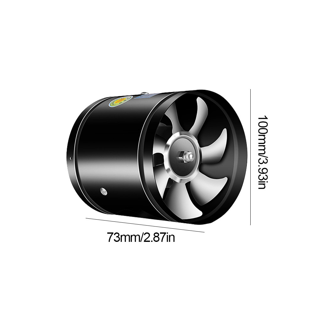 Jual 4 6 8 Inch Pipe Exhaust Fan 2800Rpm Pipe Ventilation Fan Metal ...