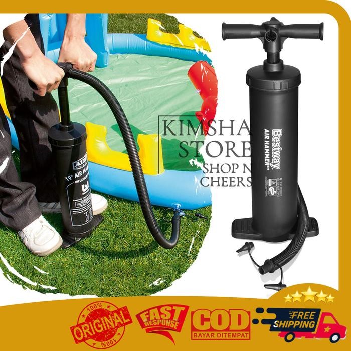 Jual BESTWAY INFLATION PUMP 19 INCH POMPA ANGIN BESAR SOFA BANTAL KASUR ...