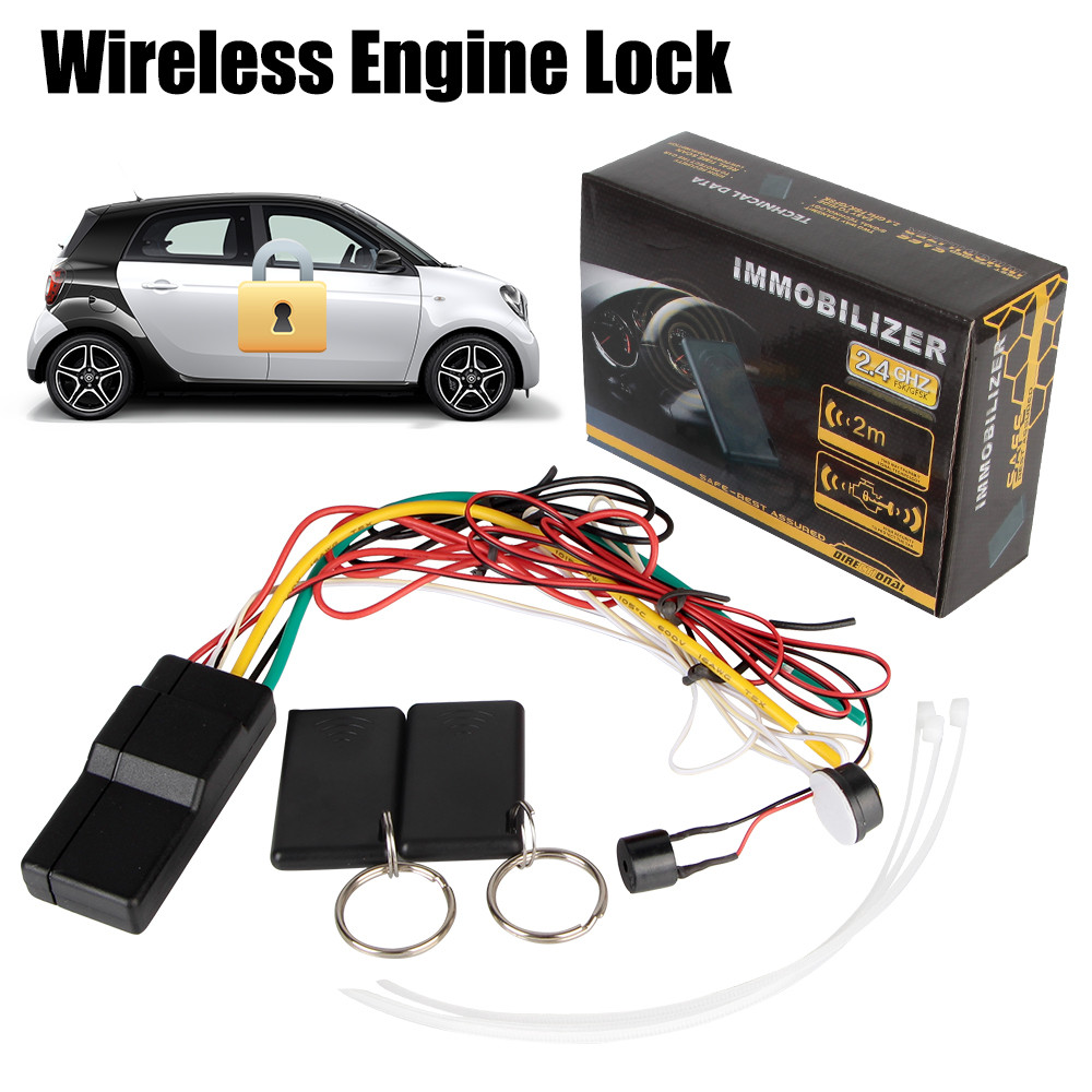 Jual Unlock Device Car Alarm System Wireless Engine Lock Smart RFID Key ...