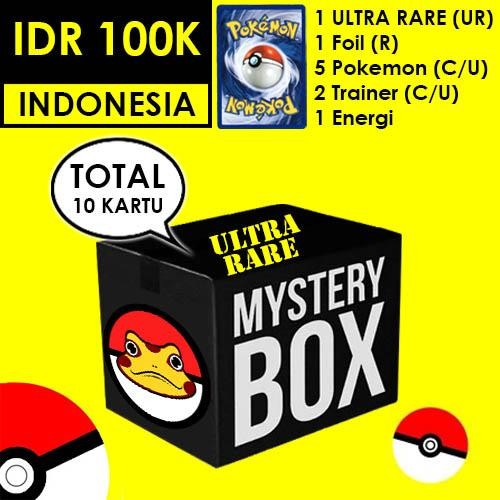 Jual Mystery Box Kartu Pokemon Indonesia - Random TCG ULTRA RARE (UR ...