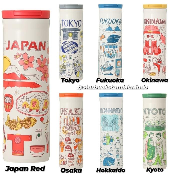 Jual Starbucks Japan Been There Series Tumbler Hokkaido Okinawa Tokyo ...
