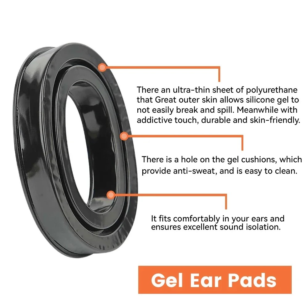 Jual Tactical Headset Earmuffs Gel Ear Pad For 3M Peltor Sport Tactical ...