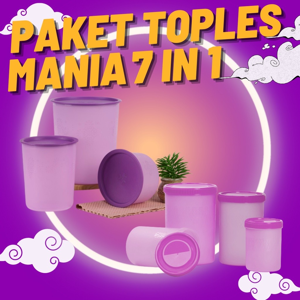 Jual Ready Paket Toples Mania 7 In 1 Ungu ( Ruby + Trio Savina ...