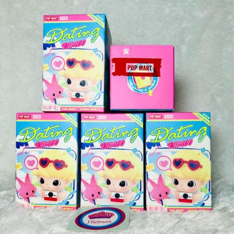 Jual Popmart dimoo dating Pop mart blind box love summer record skull ...