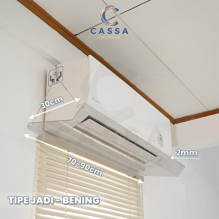 Jual New Talang AC Penahan AC Reflektor Penahan Angin AC Akrilik ...