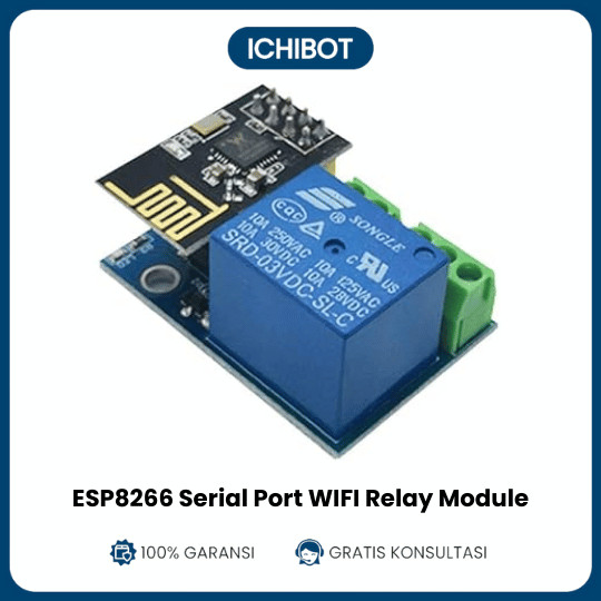 Jual ESP8266 Serial Port WIFI Relay Module IoT Smart Home Socket Optional ESP-01/01S Board ...