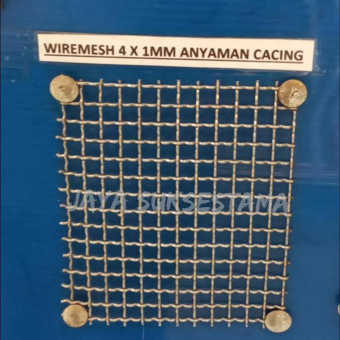 Jual Wiremesh Anyam Cacing 5mm x 5mm x 1mm Stainless SS 304 Kawat Anyam ...