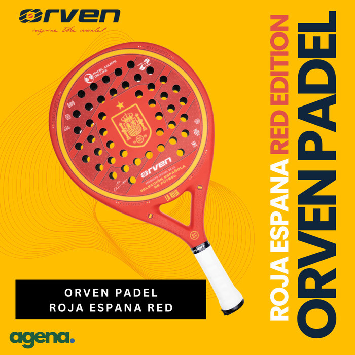Jual Orven Padel Roja Espana Red Edition - Raket Padel Tenis | Shopee ...
