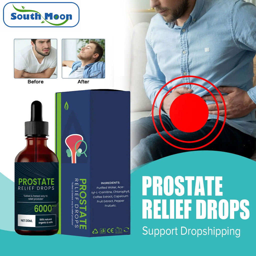 Jual IMPORT Prostate Treatment Drops Relieve Urethritis Prostatitis ...
