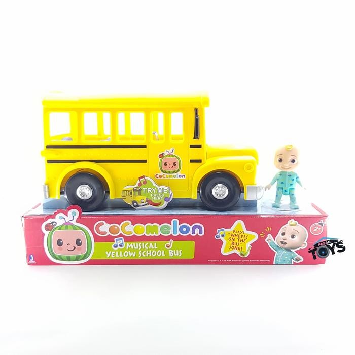 Jual Cocomelon CoComelon Musical Yellow School Bus Original | Shopee ...