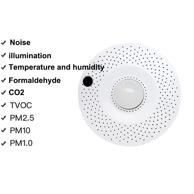 Jual 10 in1 Environmental sensorTemperature and humidity Formaldehyde ...