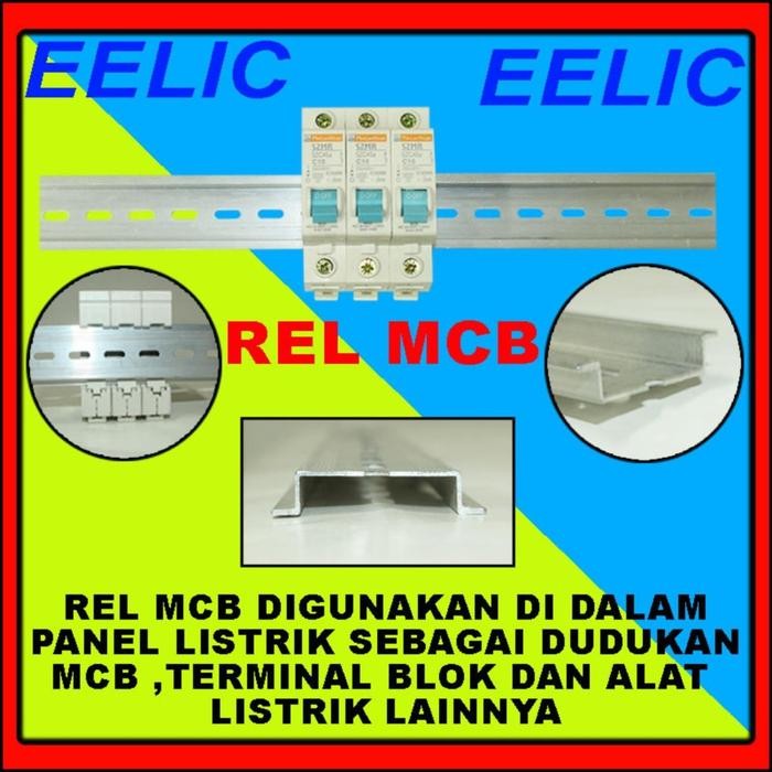 Jual Rel Mcb Aluminium 1 Sisi 6 Lubang Kualitas Tinggi | Shopee Indonesia