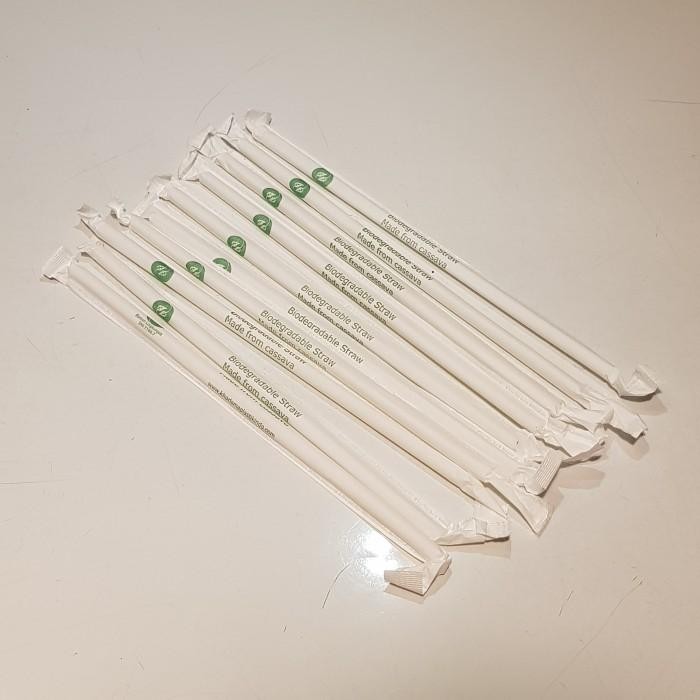 Jual Cassava Straw/Bio Straw/Sedotan Ramah Lingkungan 100 pcs | Shopee ...