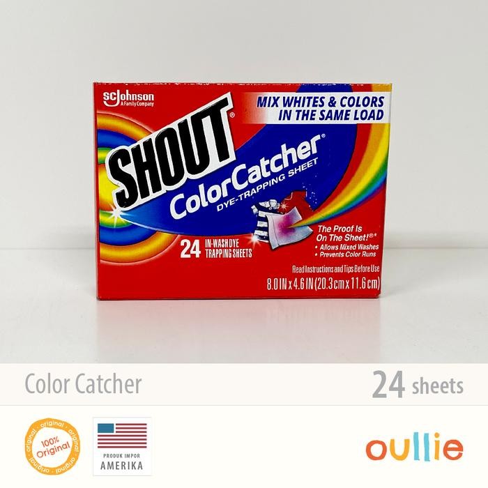 Jual Shout Color Catcher Dye Trapping Sheets | Shopee Indonesia