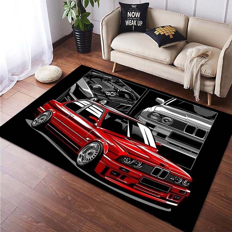 Jual Karpet Seni Pola Mobil Balap Klasik 15 Ukuran untuk Kamar Tidur ...