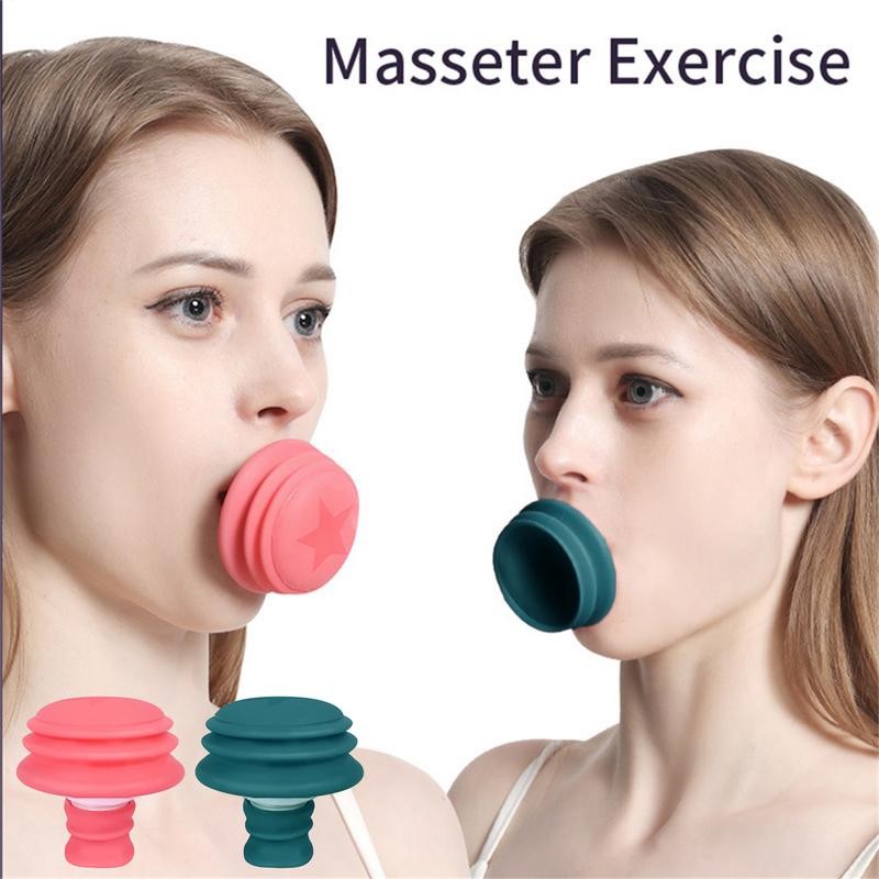 Jual Face Jaw Exerciser Slimmer Jaw Face Neck Toning Exerciser,Facial ...