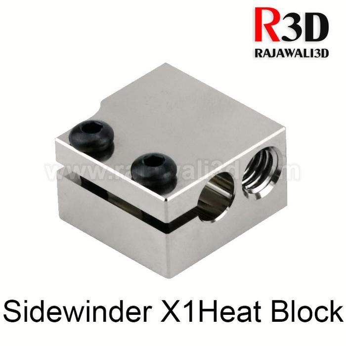 Jual 3D Printer Alumunium Heating Block Heat Block HeatBlock Sidewinder ...