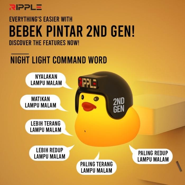 Jual Smart AI Ripple Bebek Pintar Generasi 2nd Generation Smart Remote ...