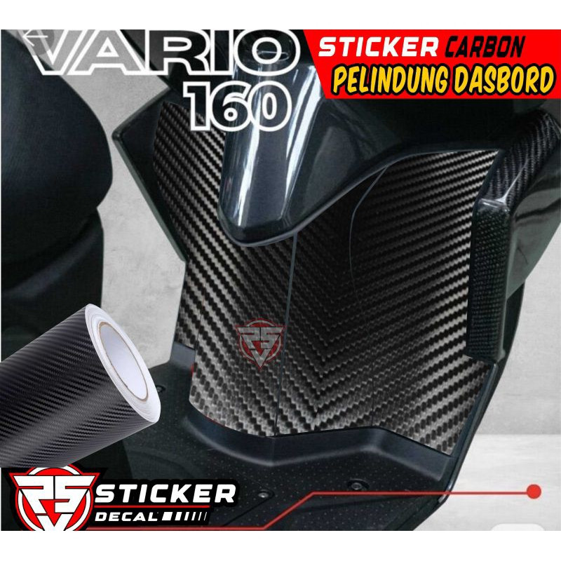 Jual Citra Gardens Striping Sticker Carbon 3D/ Pelindung Dashboard ...