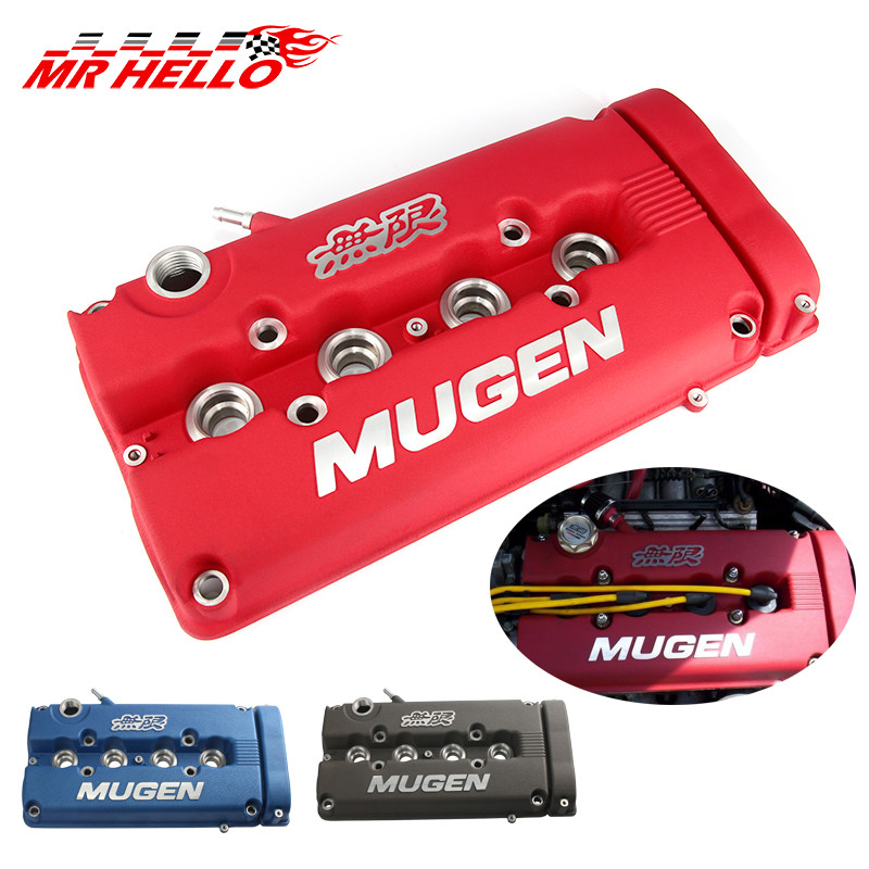 Jual IMPORT MUGEN Style Rocker Valve chamber cover engine cover For ...