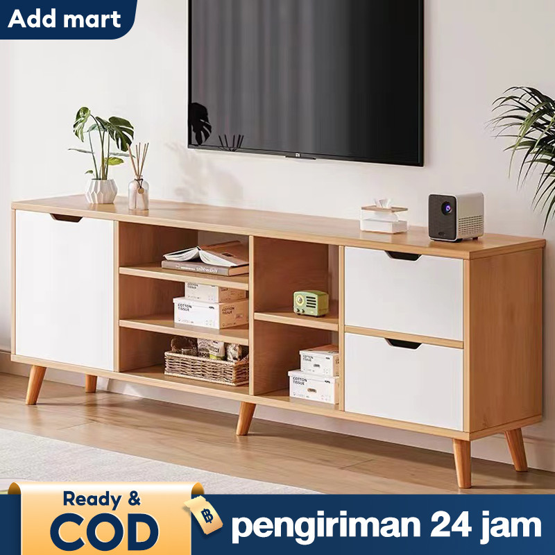 Jual Meja Tv Lemari Tv Rak Tv Meja Buffet Minimalis Modern Murah 140CM ...