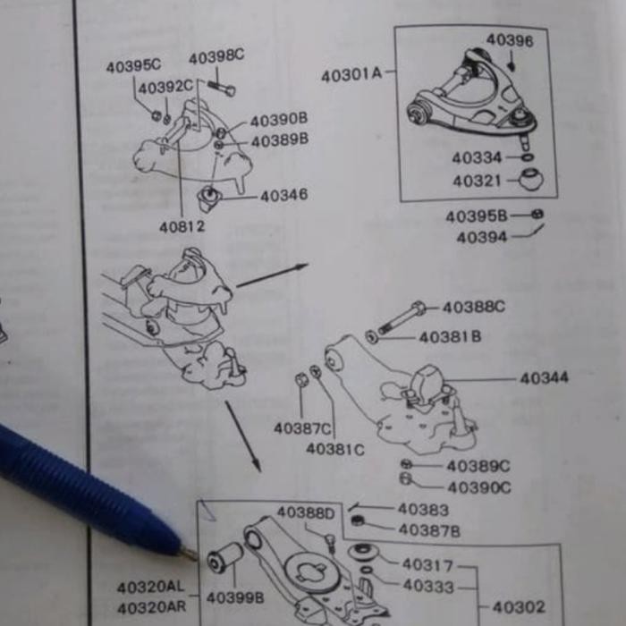 Jual Seater Bushing/ Bos Arm Bawah Mitsubishi Kuda Satuan | Shopee ...