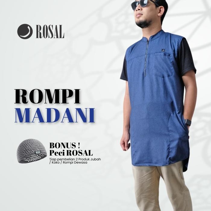 Jual Rompi Sholat Premium Rosal Madani - Rompi Shalat Pria Muslim ...